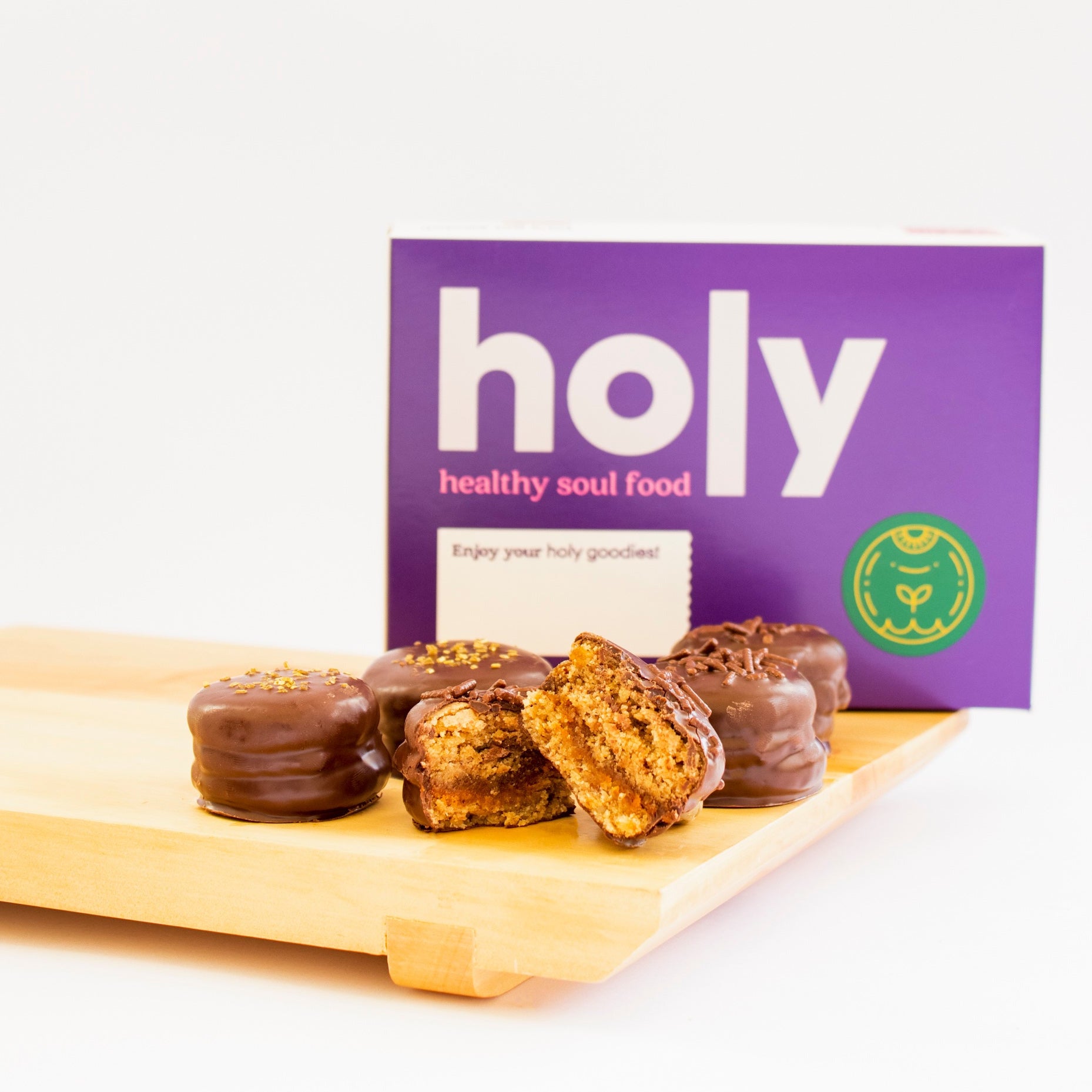 Healthy caramel alfajor – Holy Healthy Food